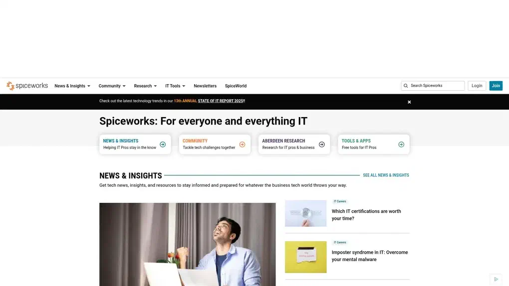 Spiceworks Network Monitor - IT Service Tools